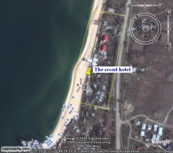 Schelkino town, Crimean peninsula, Sea of Azov, Simferopol city