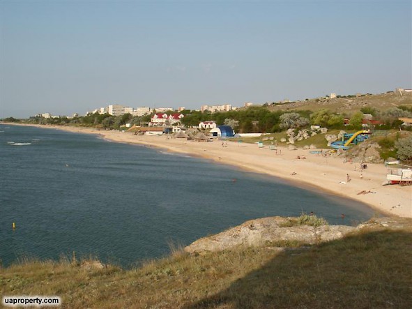 Schelkino town, Crimean peninsula, Sea of Azov, Simferopol city
